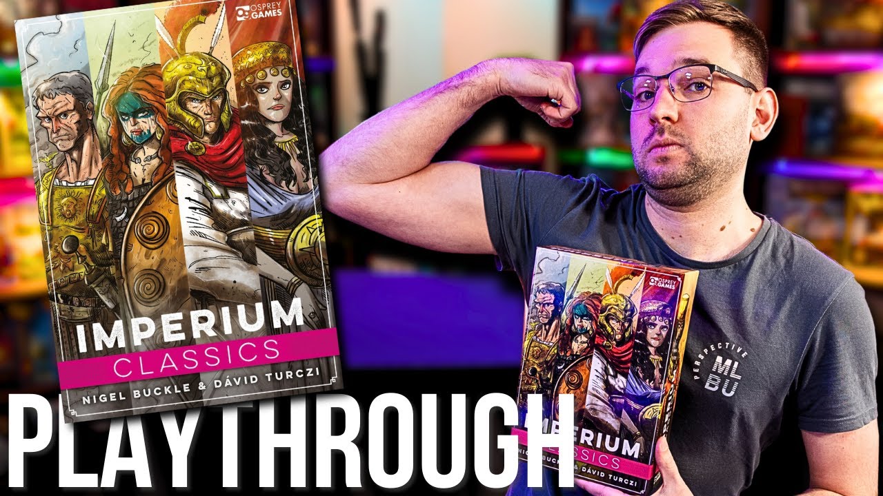 Imperium Classics 2 Player Civ Building! Full Board Game Playthrough - YouTube