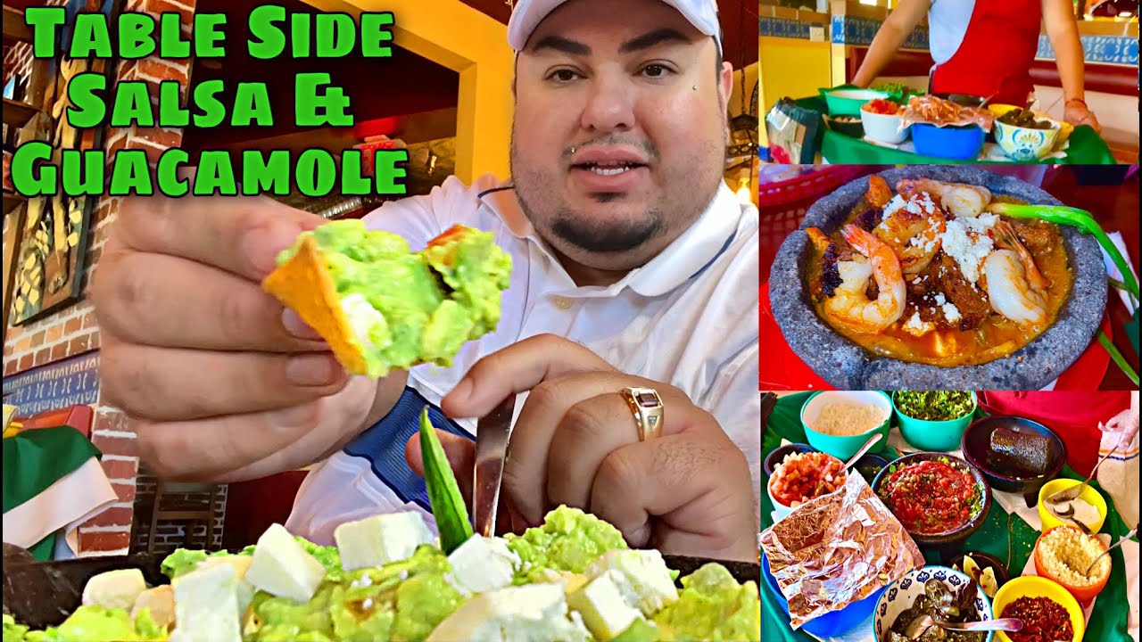Molcajete De Mariscos • Table Side Salsa & Guacamole • Guadalajara ...
