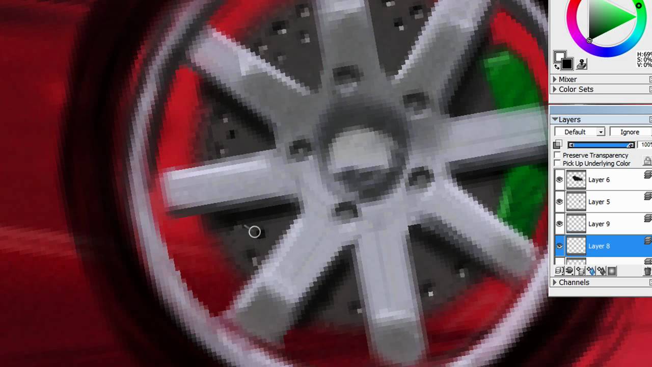 simple rim drawing - YouTube