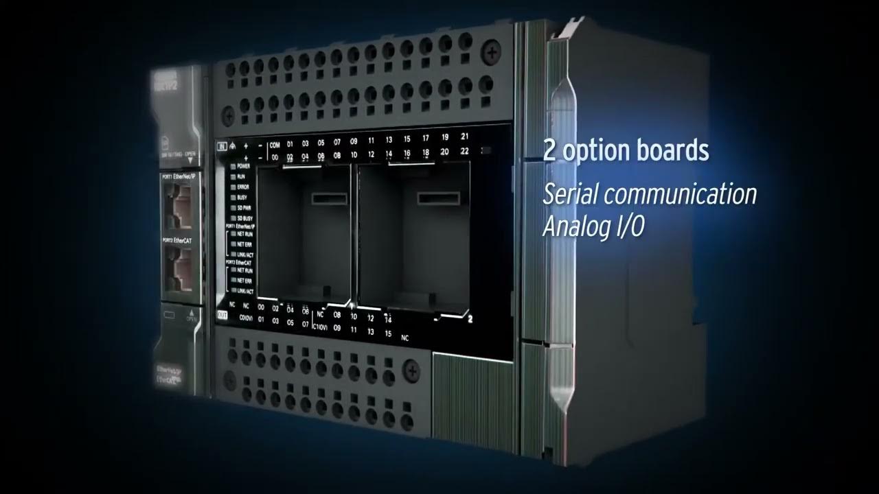 Omron NX1P Machine Controller: Unleashing the power of automation - YouTube
