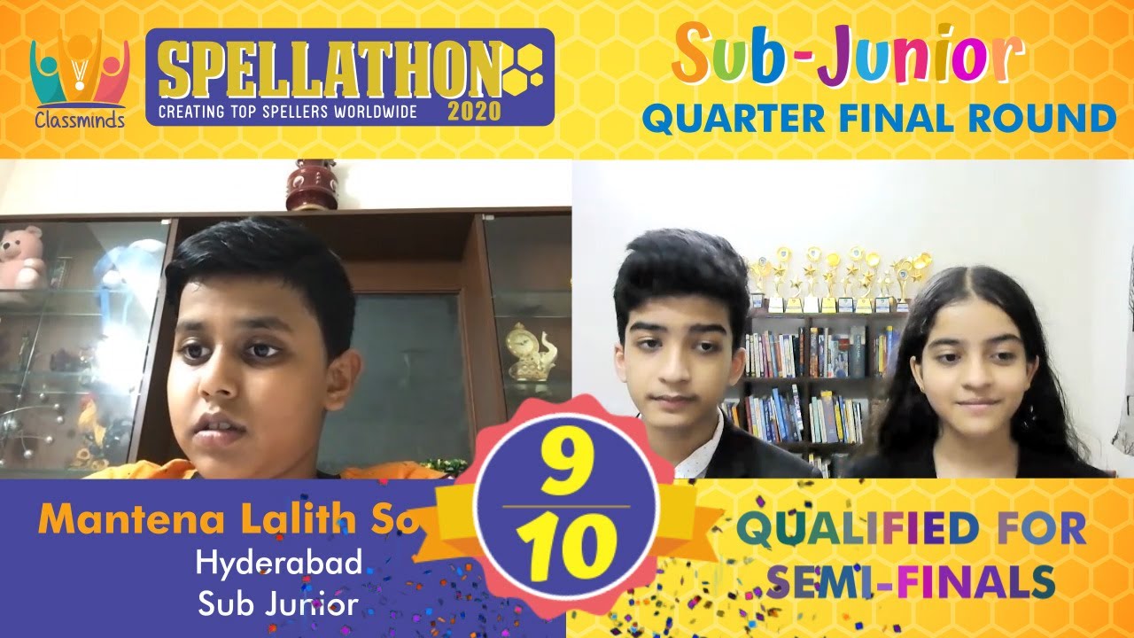 SPELLATHON 2020 - HIGHLIGHTS OF OUR TOP SPELLERS - YouTube