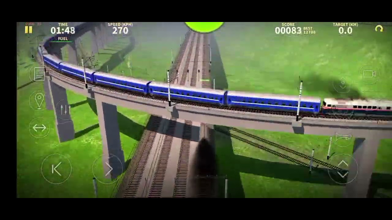 Electric train game play challenge #1 - YouTube