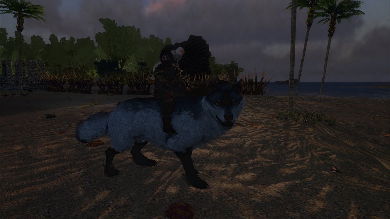 HIGH LEVEL WOLF TAME + CLOSE TO DEATH ENCOUNTER || Ark mobile (S1E9 ...