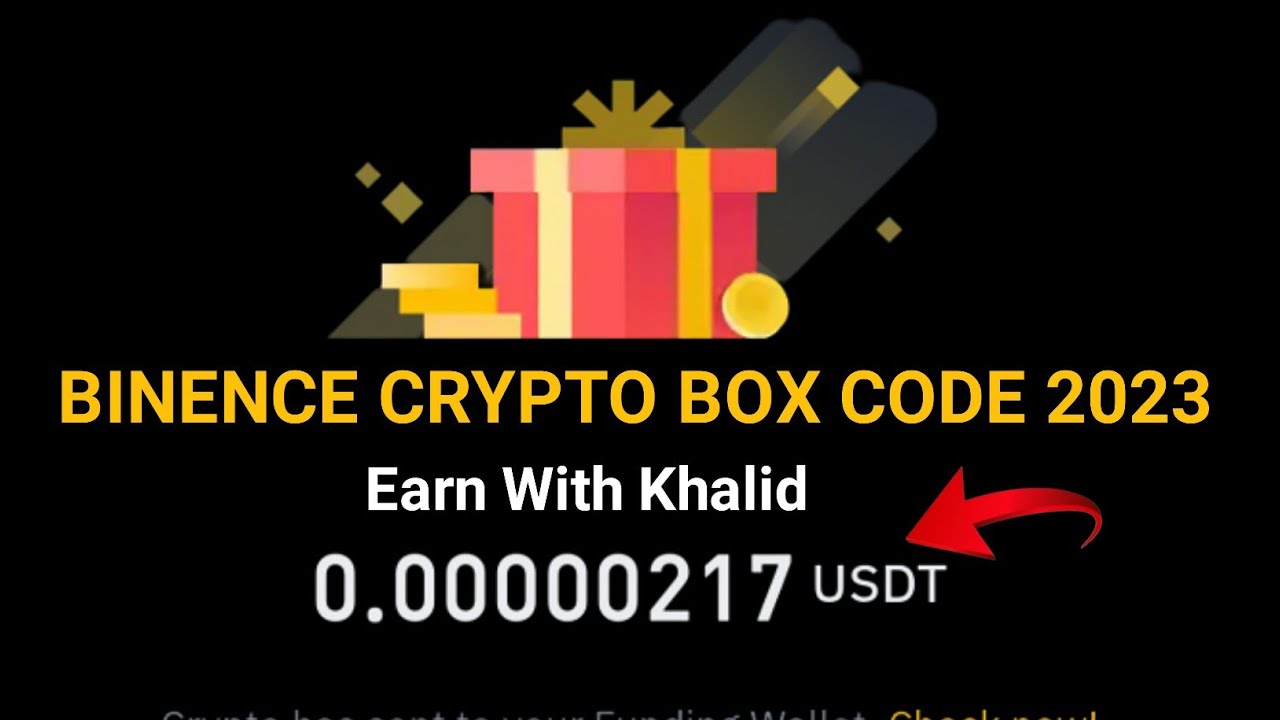 New Crypto Box Code Free Today || Crypto Box Code|| Binence crypto box code Earn with khalid ...