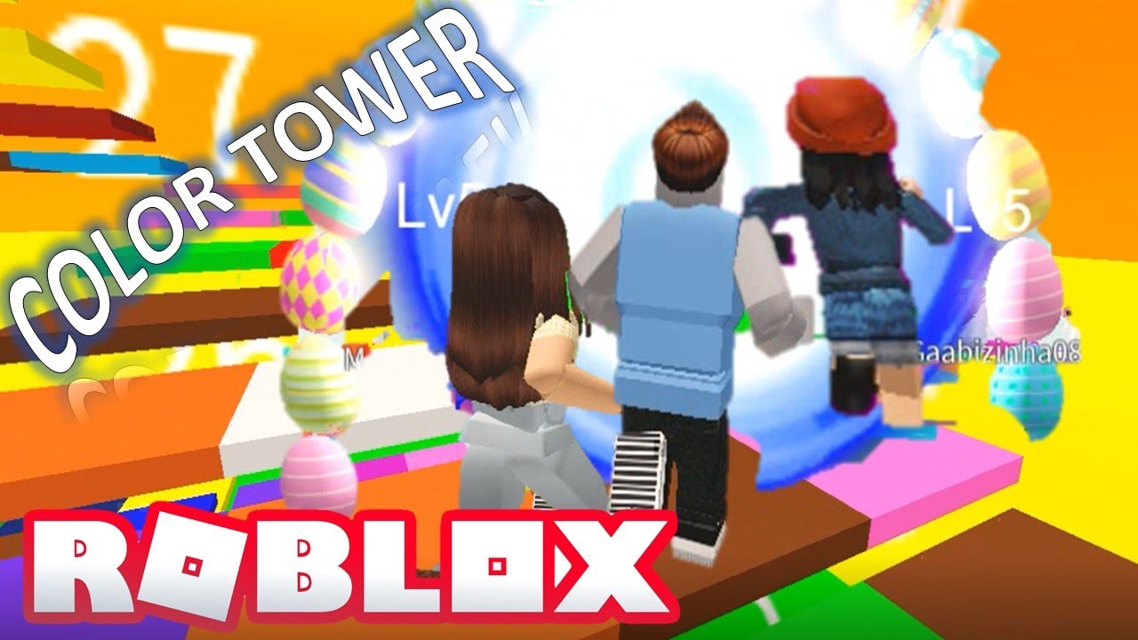 ROBLOX l COLOR TOWER l A MANU ESTA IMPOSSÍVEL!!!! - YouTube