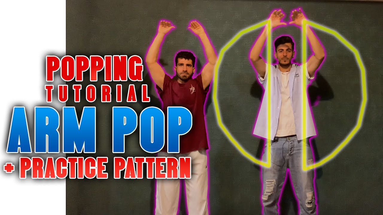 Easy Way to learn Powerful ARM POP | popping dance tutorial | Alireza ...