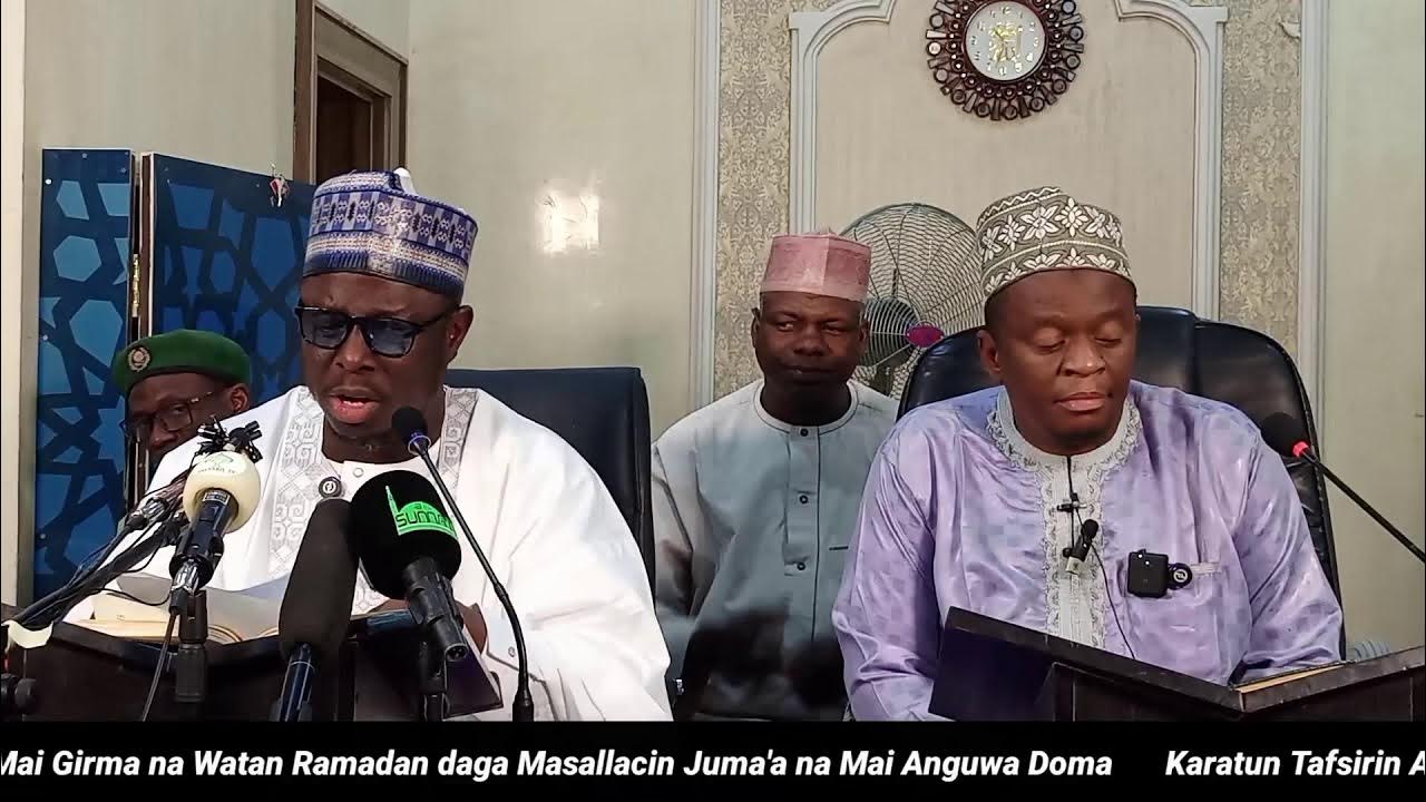 Ramadan Tafsir day 08 Tare da Shaikh Aminu Ibrahim Daurawa da Alarammah Ibrahim Abdulrasheed ...