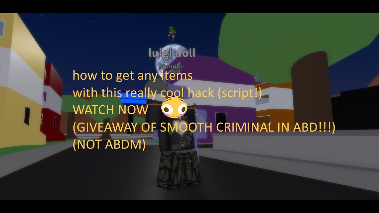 HOW TO GET ANY ITEM IN ABDM!!! SCRIPT SHOWCASE - YouTube