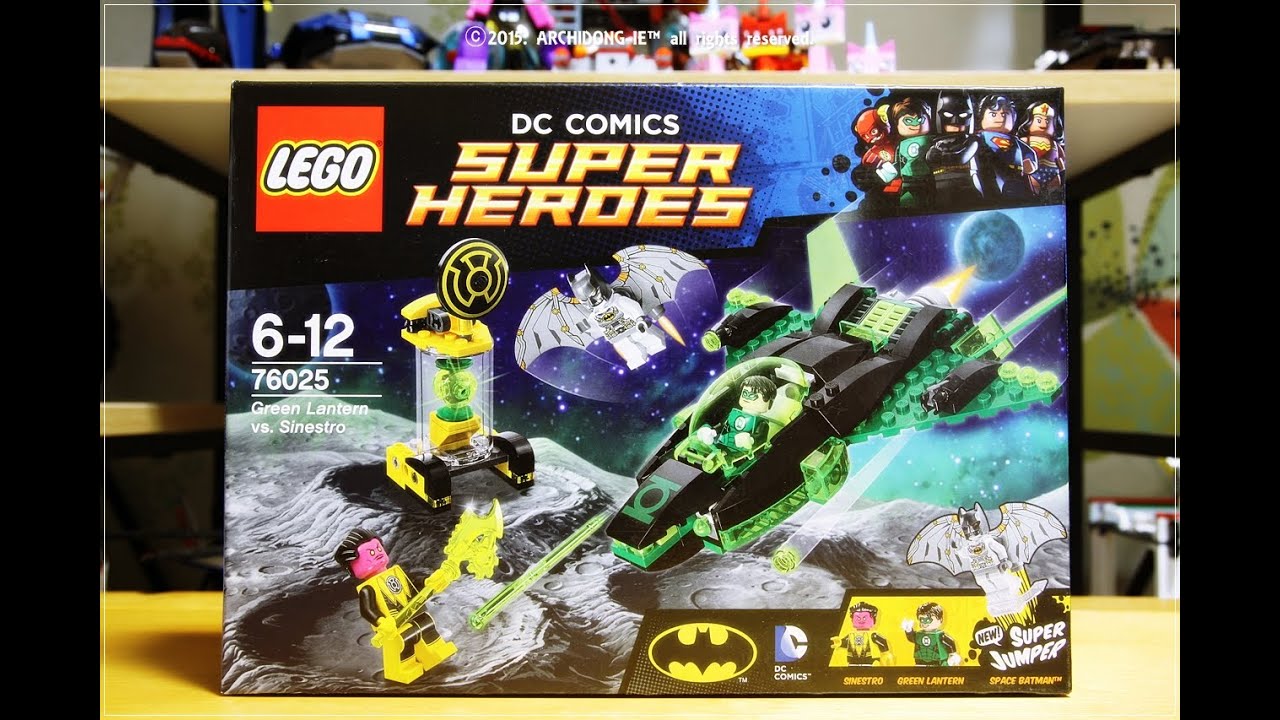 LEGO 76025 Green Lantern vs. Sinestro Build Review / 레고 슈퍼히어로 76025 그린 ...