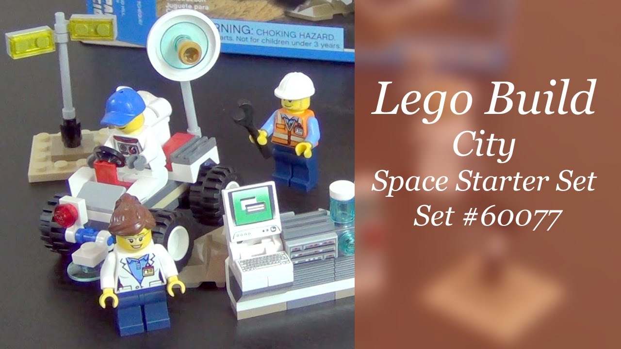 Let's Build - Lego City Space Starter Set #60077 - YouTube