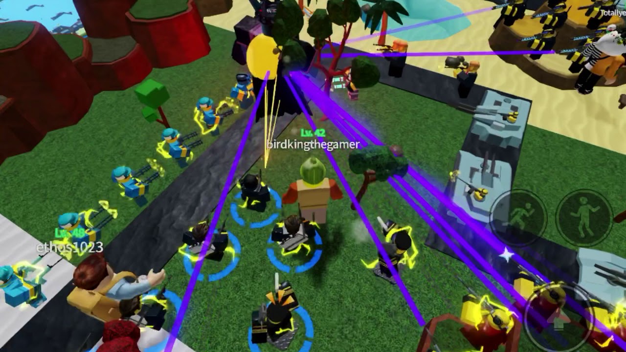 BEATING FALLEN KING TDS ROBLOX - YouTube