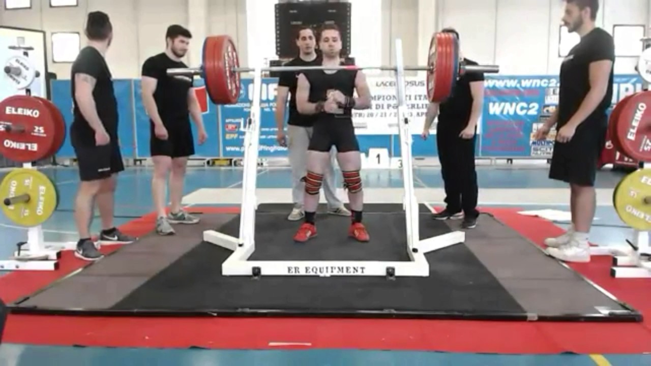 Record Italiano di Squat Cat.66kg - YouTube