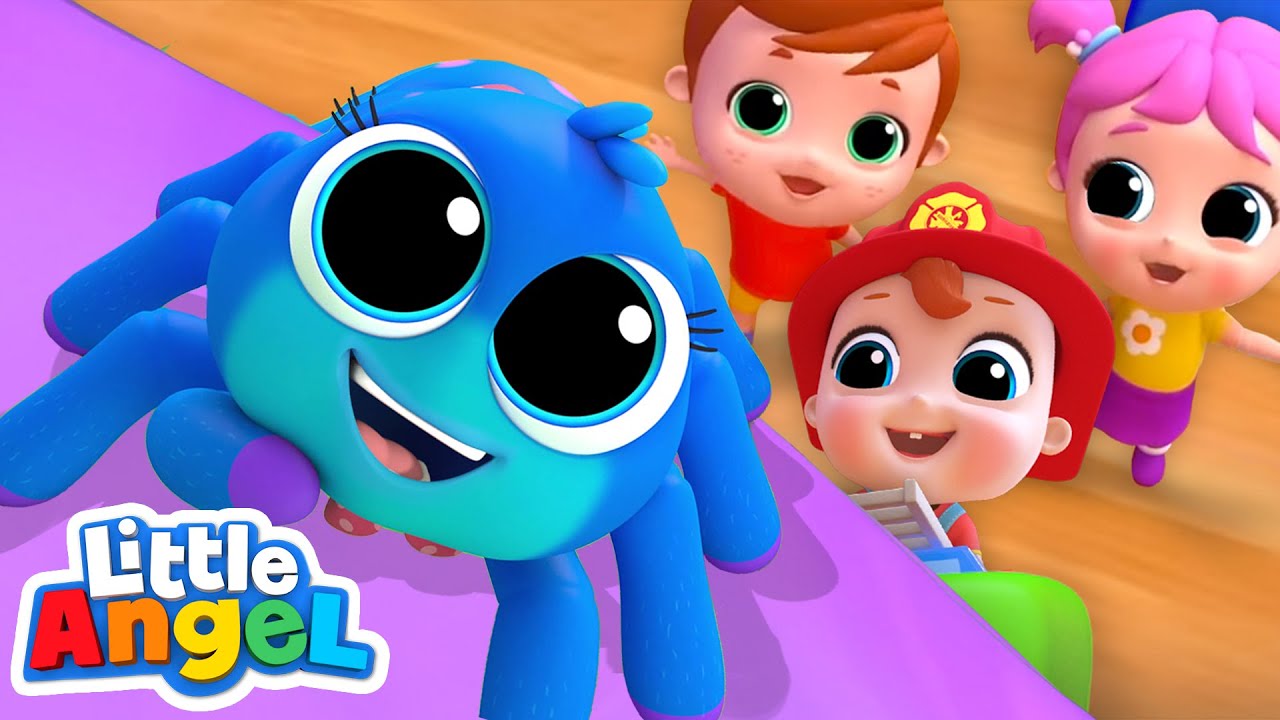 Itsy Bitsy Spider Song| Nursery Rhymes by Little Angel - YouTube