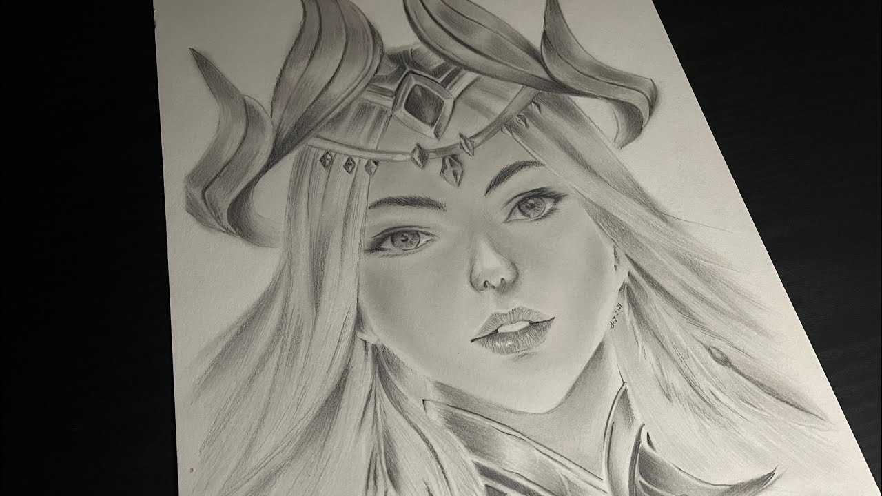 How to draw MOBILE LEGENDS|| Kadita - YouTube