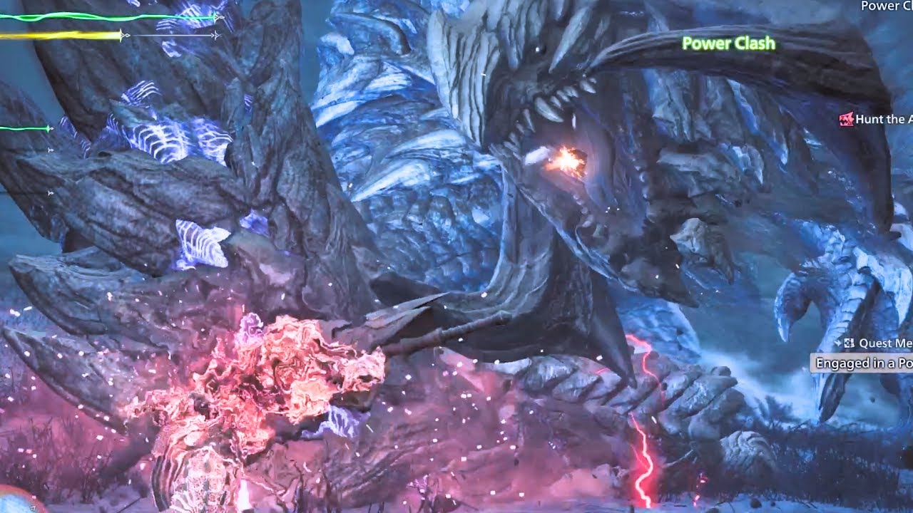 Monster Hunter Wilds Chained Arkveld Power Clash - YouTube