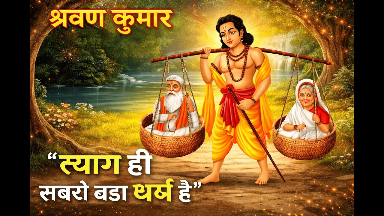 श्रवण कुमार की कहानी: रामायण का सबसे बड़ा त्याग #ShravanKumar#Ramayan# ...