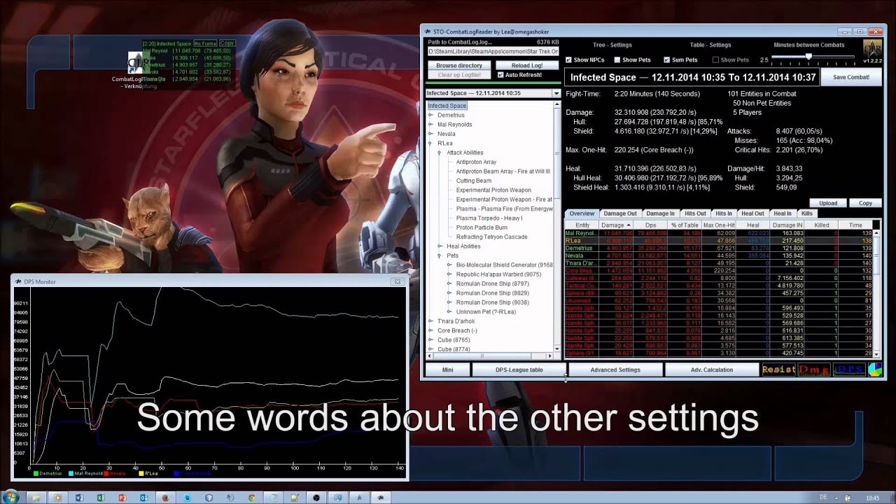 CombatLog Reader Video2 - YouTube