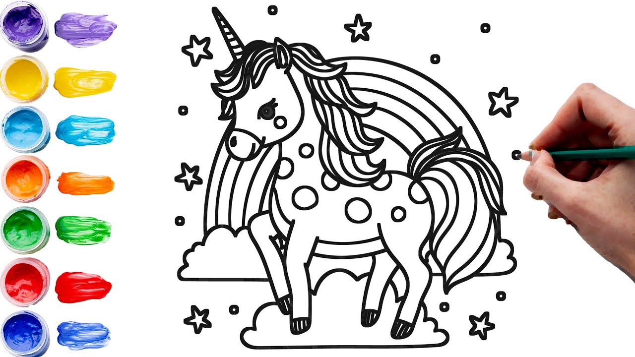 Unicorns drawing : Unlock Your Creativity | Draw Majestic Unicorns ...