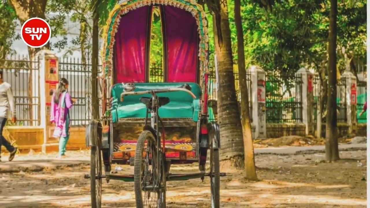 #Rickshaw in Dhaka City | Beautiful Rickshaw in Bangladesh - YouTube