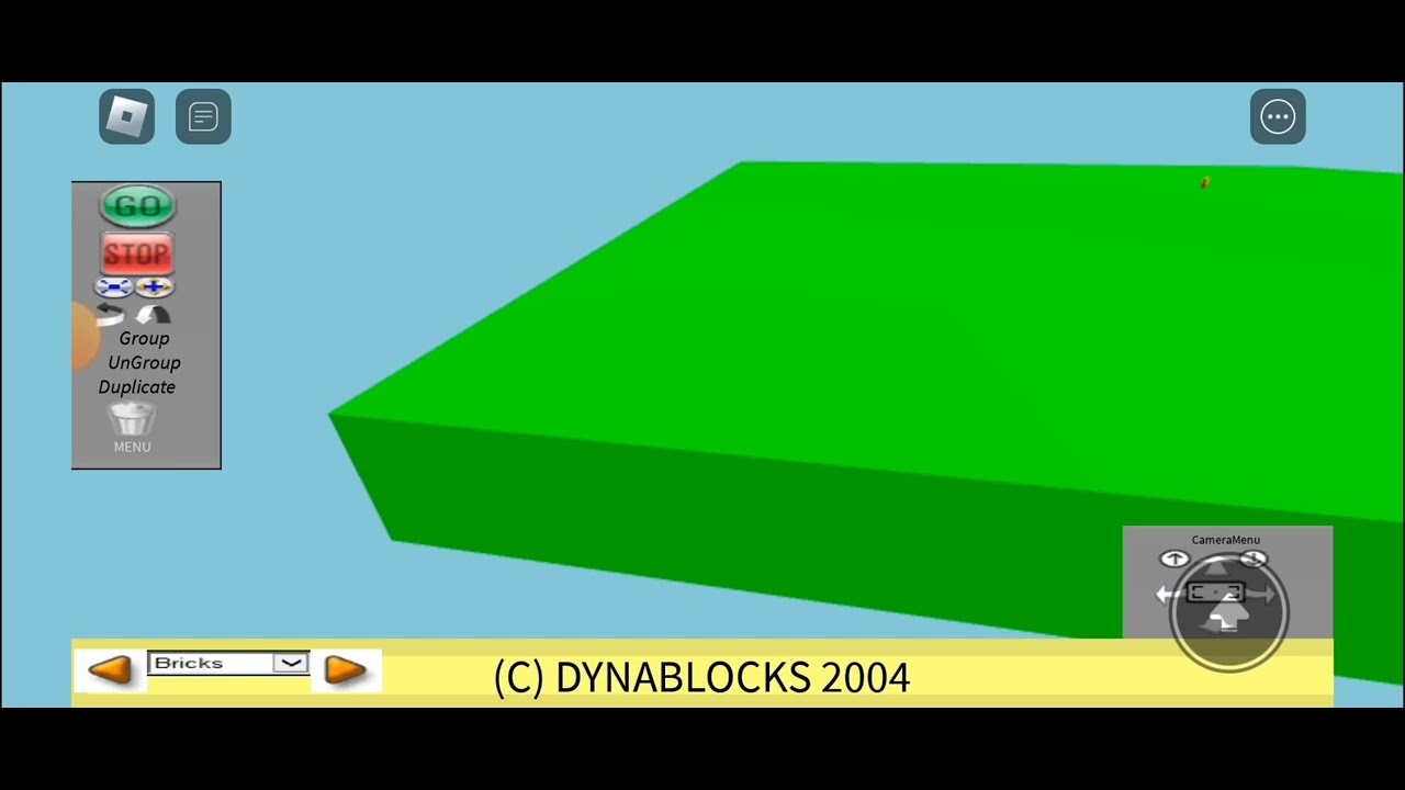 how to create a game in dynablocks studio - YouTube