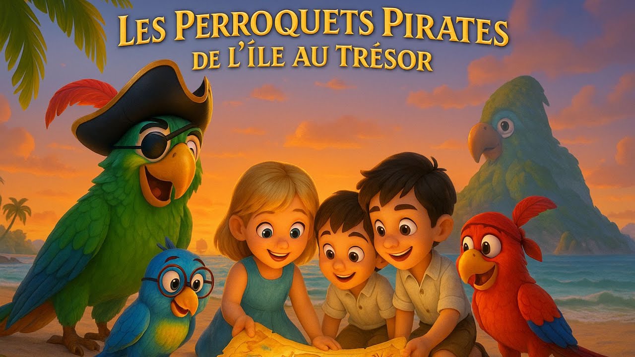 Les Perroquets Pirates de l’Île au Trésor 🏴‍☠️🦜 - YouTube