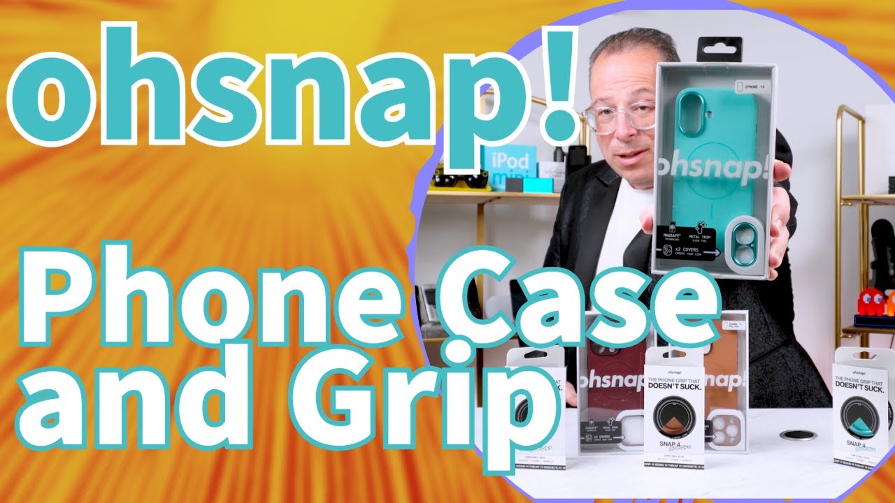 OhSnap's Snap Case and Color Grip: The Hero Your Phone Has Been Looking For - YouTube