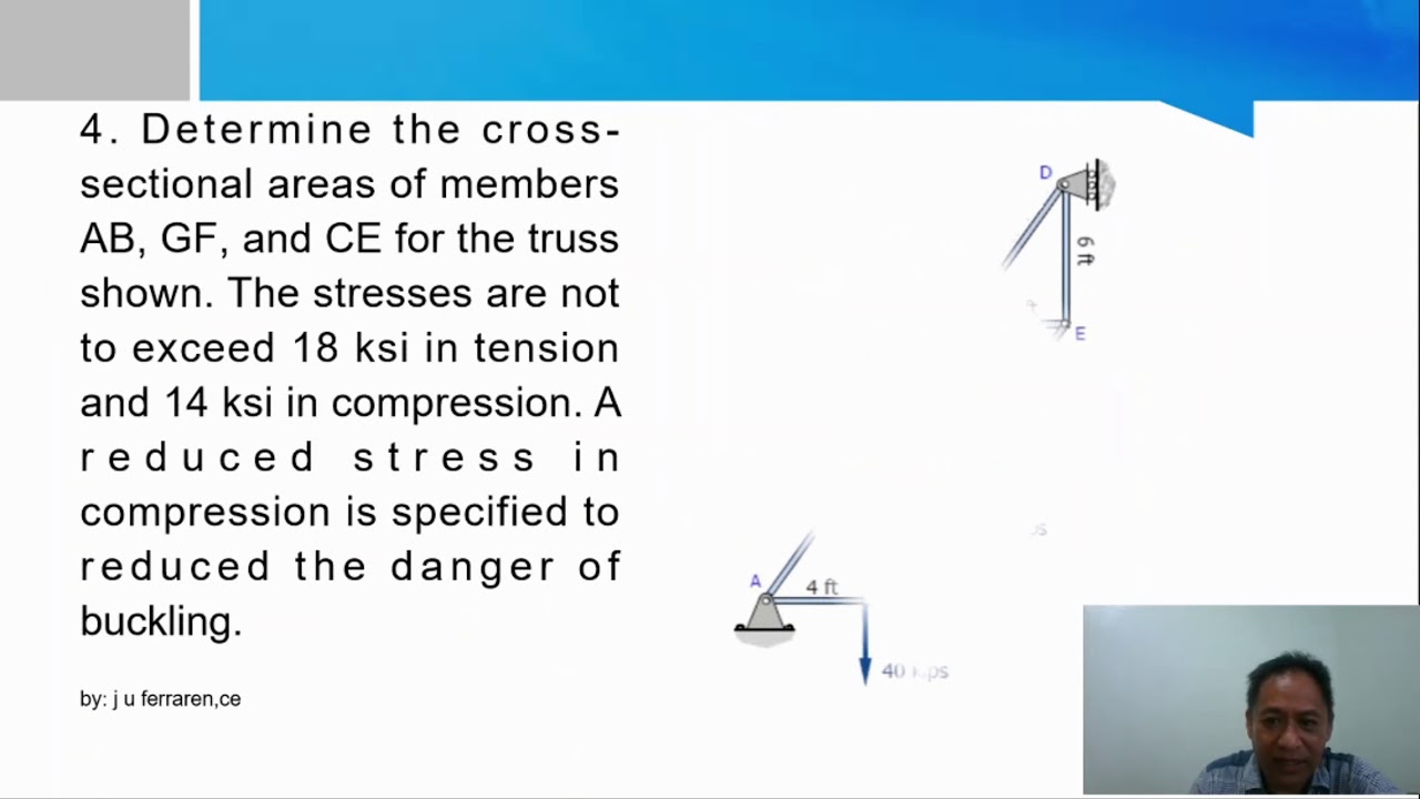 AXIAL STRESS 2 (or normal stress) - YouTube