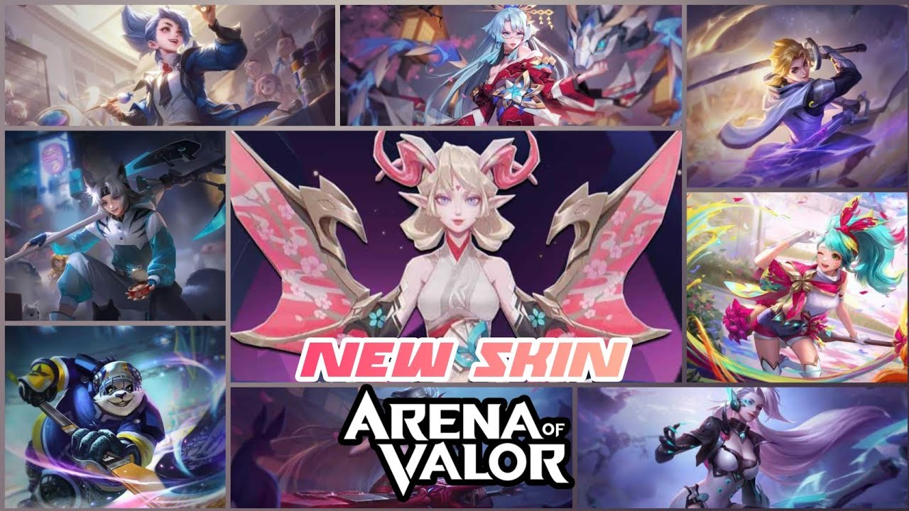 New skin RoV [Update16.04.22] • RoV | Cynzia - YouTube