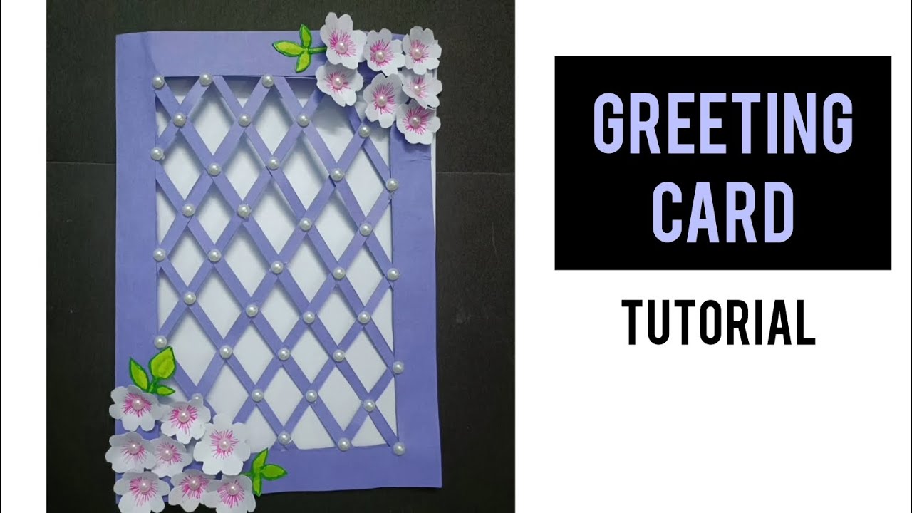 Greeting Card Tutorial - YouTube