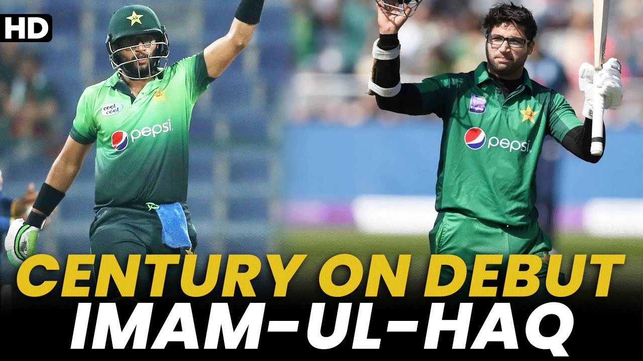 Imam Ul Haq Is The 2nd Pakistani To Hit Century On Odi Debut Pakistan