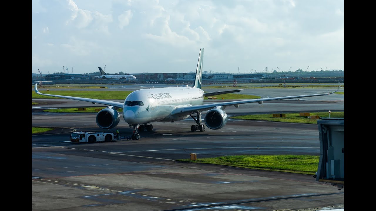 CX658 take off WSSS 02C - YouTube