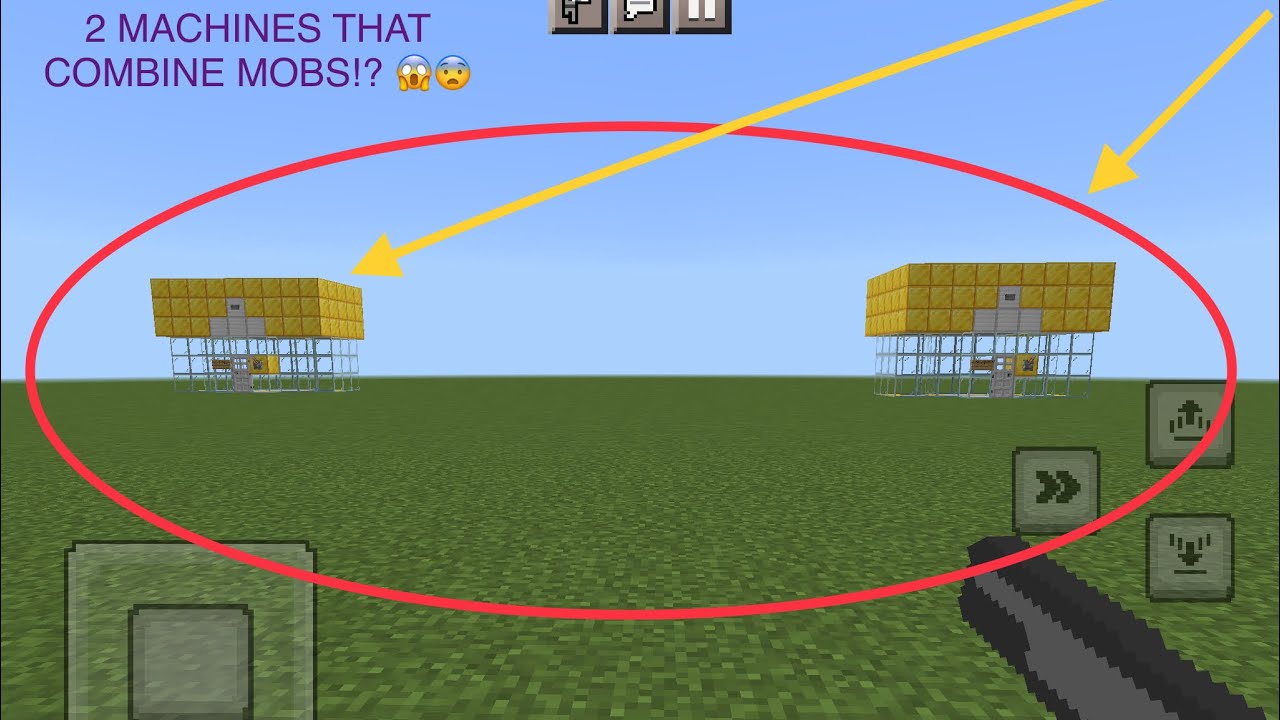 MAKING 2 MACHINES THAT COMBINE MOBS IN MINECRAFT!?😱😨 - YouTube