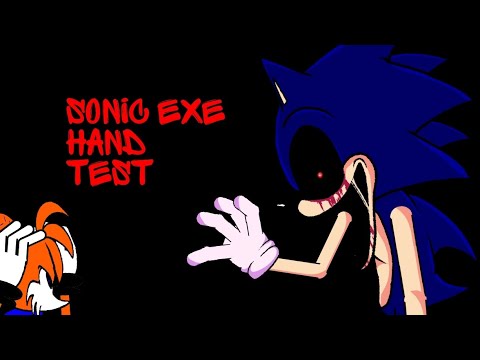 SONIC EXE hand test (dc2) - YouTube