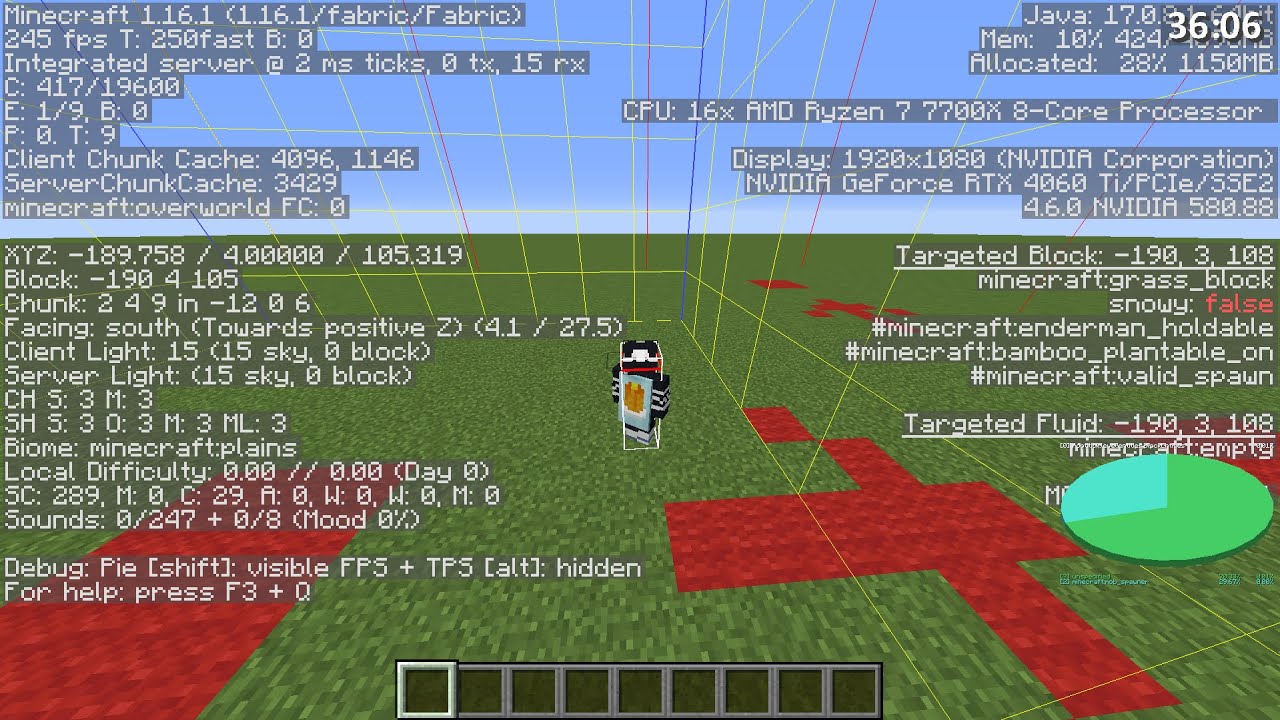 Diagonaler Pie Ray | Minecraft Speedrun Tutorial - YouTube