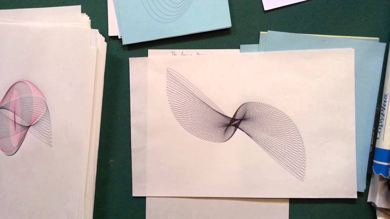The Harmonograph. (Part 1 of 7) Intro to Harmonography - YouTube