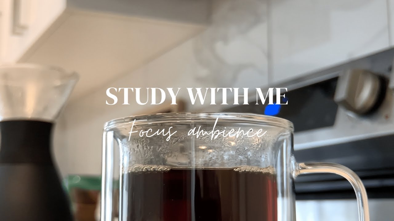 Study with me 1 hour | Pomodoro timer study with me 1 hour | 1 hour ...