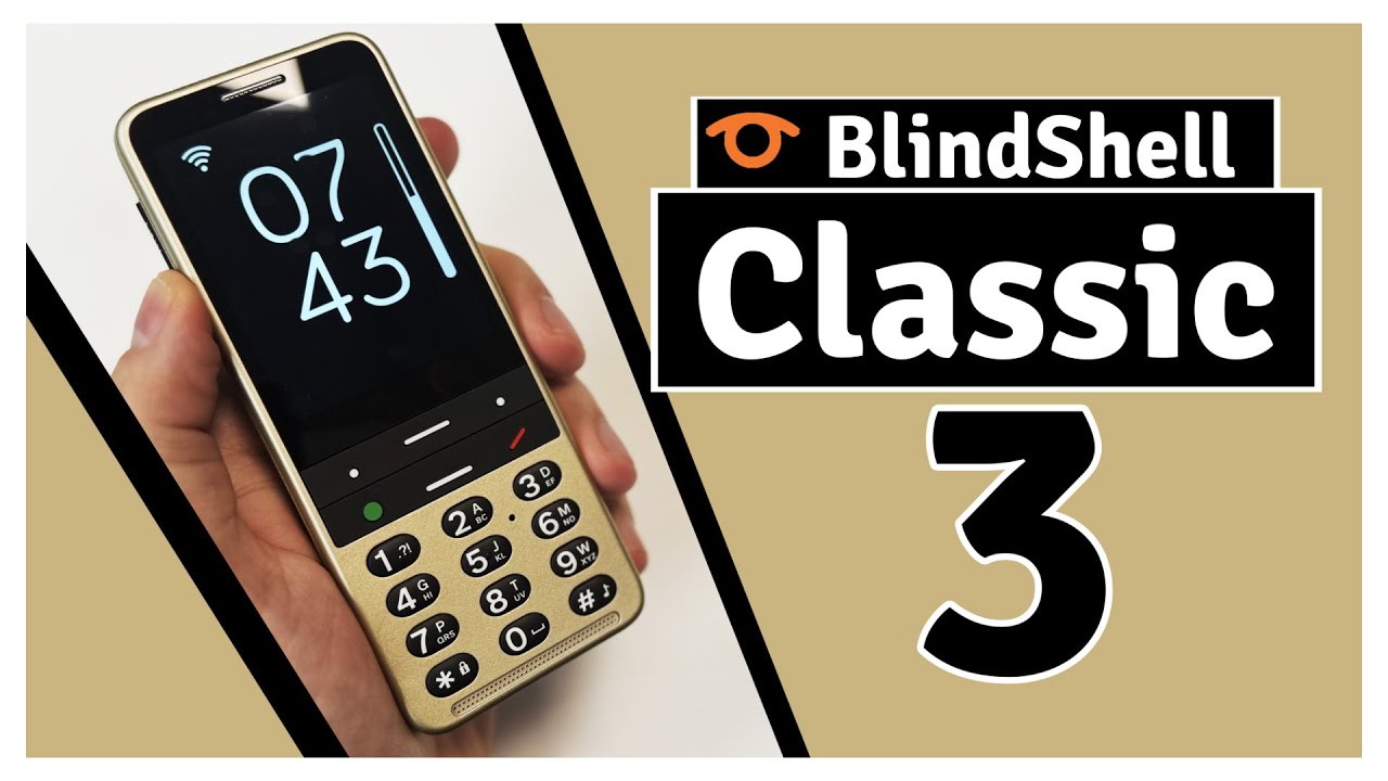 BlindShell Classic 3 – The Best Accessible Phone Just Got Better - YouTube