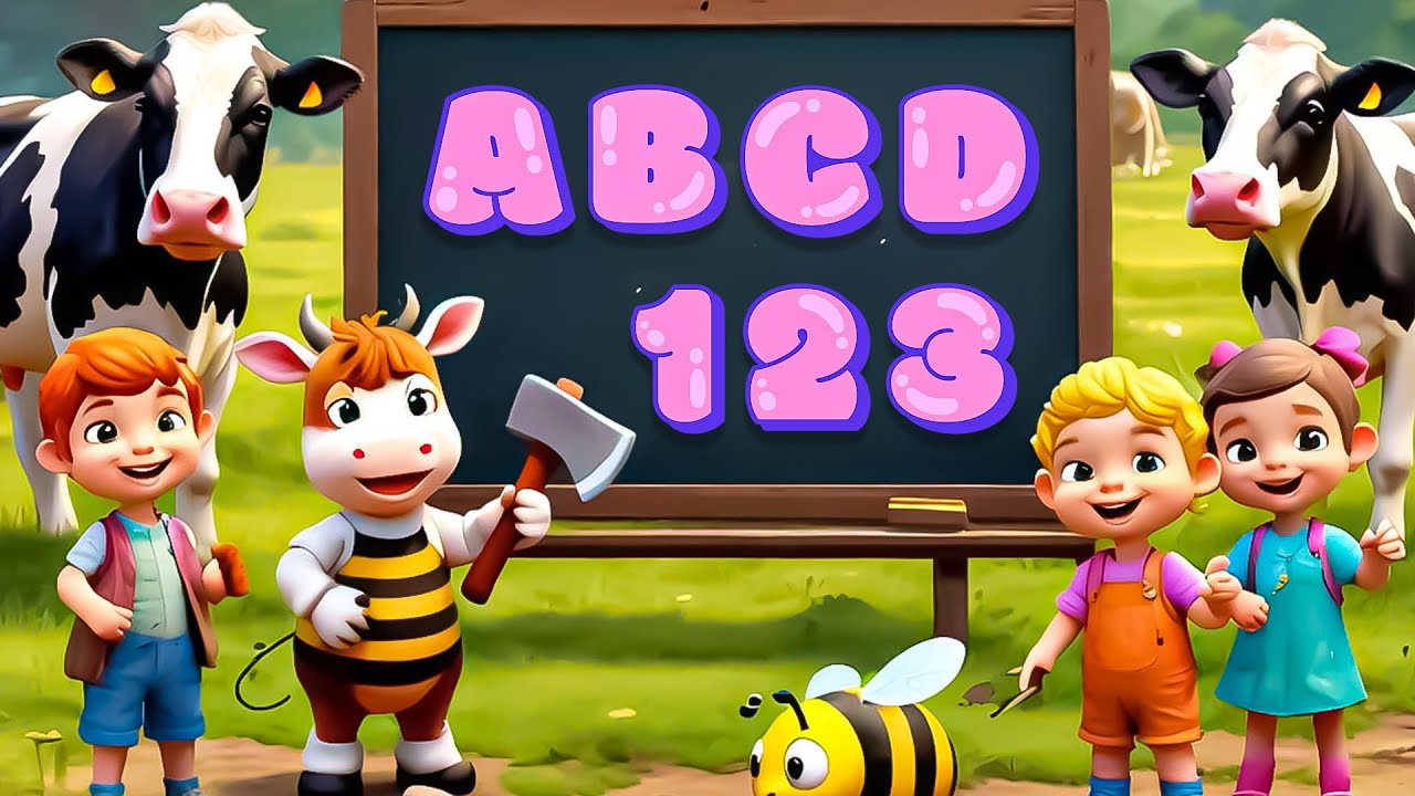 Counting 1 to 100 + ABC Alphabet Song | Numbers & Letters Learning for ...