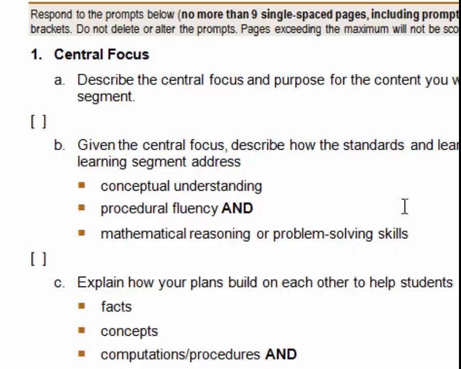 Overview of the Planning Commentary - YouTube