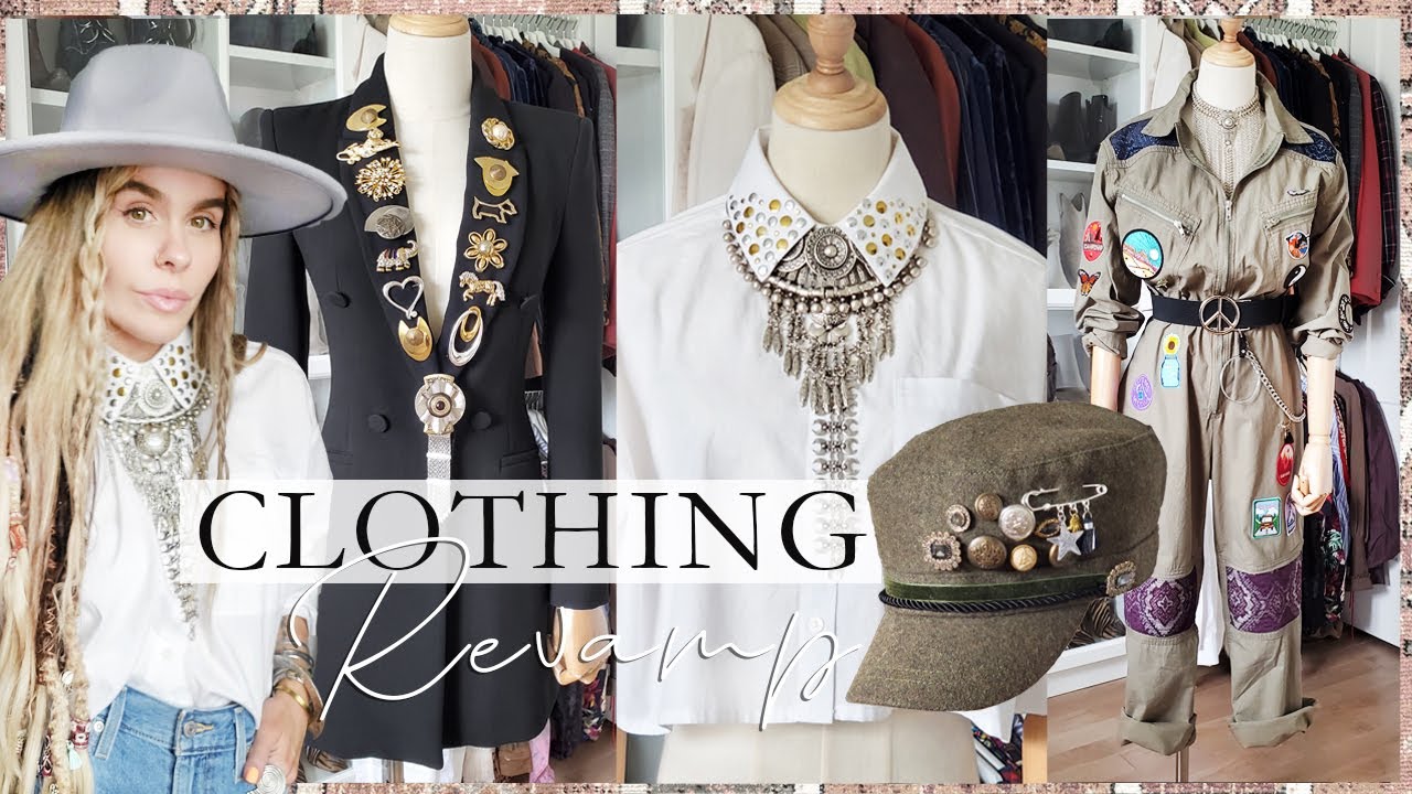 REVAMPING CLOTHING ON A BUDGET - YouTube