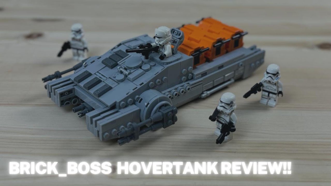 Brick boss Imperial Hovertank Building Kit REVIEW!! A Lego STAR WARS ...