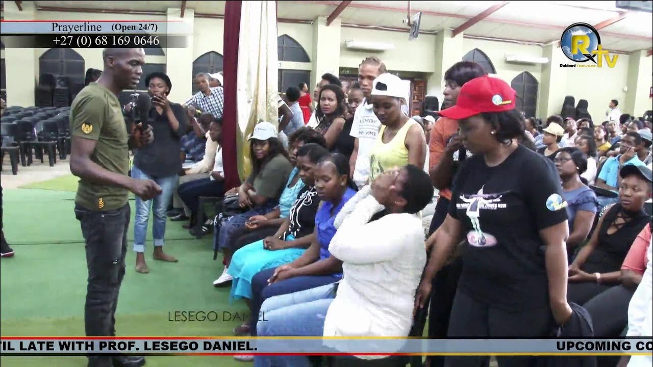 02 APRIL 2024 TUESDAY LIVE BROADCAST SERVICE WITH PROF. LESEGO DANIEL AND SONS PART 1 - YouTube