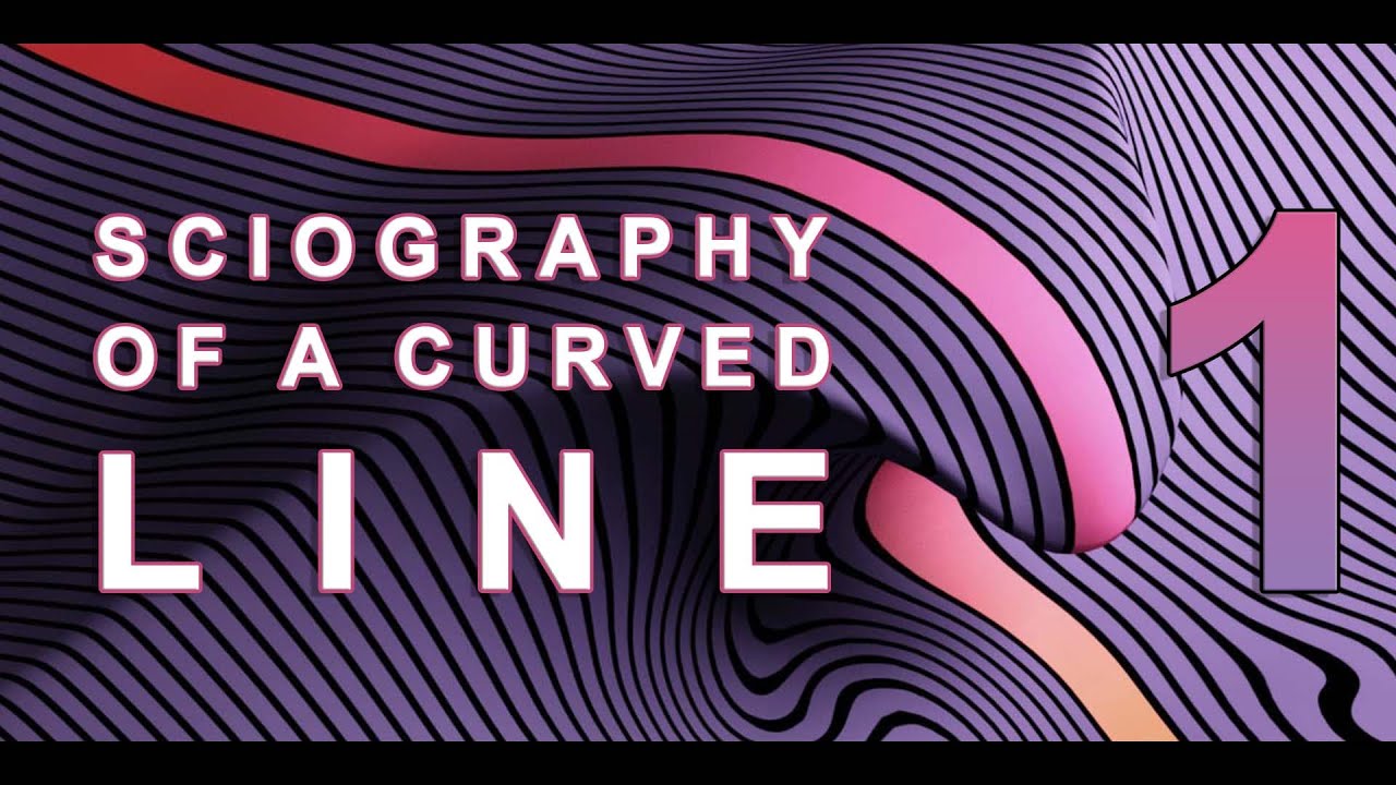 Sciography of an arc/ curved line S1E06 - YouTube