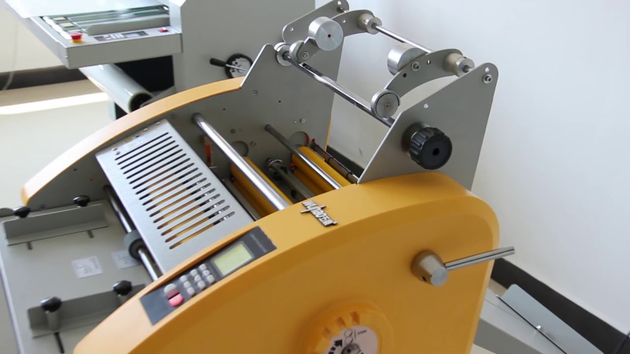3866 Full Automatic Laminating Machine Youtube
