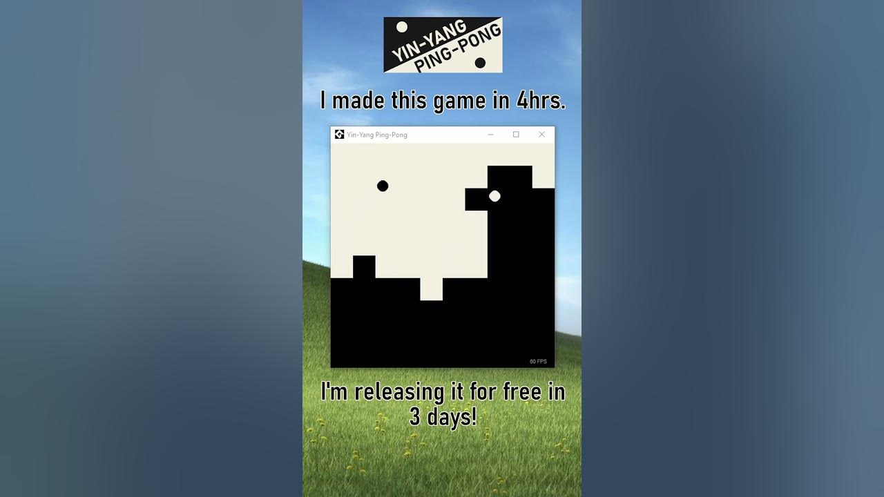 Yin-Yang Ping-Pong #relaxing #meditation #gamedev #gaming #freegames #retrogaming #gamedevlife ...