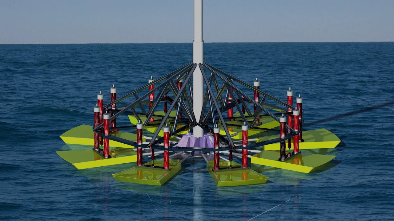 Волновая автономная электростанция. Постройка буя на Черном море ...
