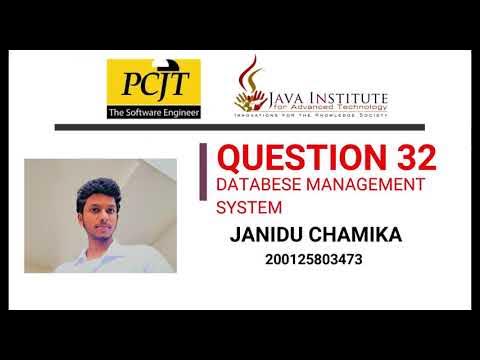 Data Base Task 32 | ER Diagram using MySQL Workbench | 1st Year | Java Institute - YouTube