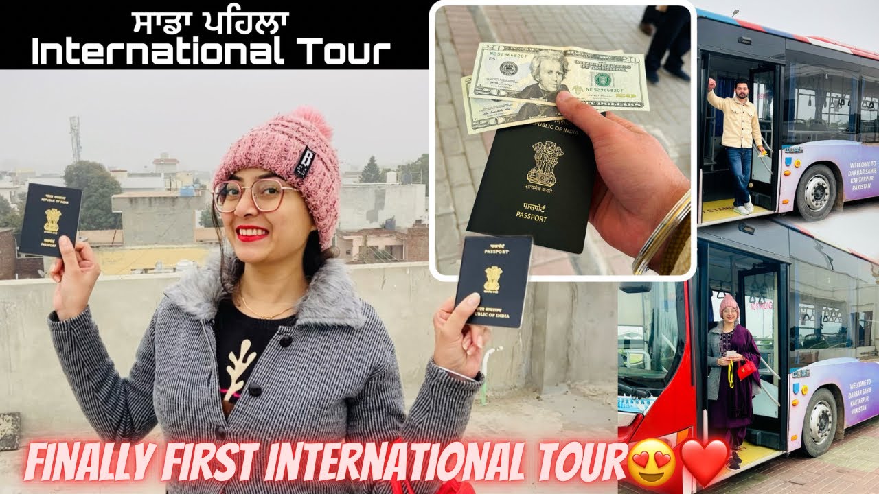 Our First International Tour😍 ️ ਸਾਡਾ ਪਹਿਲਾ Foreign Tour🔥 *VISA AGYA ...