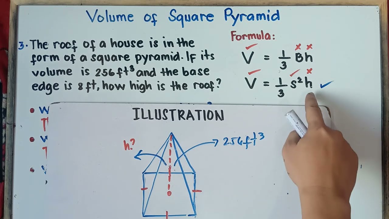 Volume Of A Square Pyramid