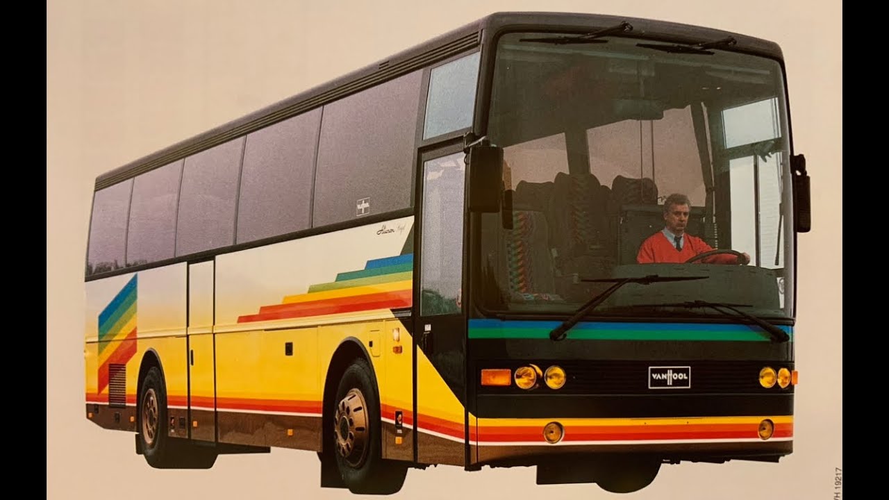 Hommage aux autocars VAN HOOL des années 1980 - 1990 Lier Koningshooikt ...